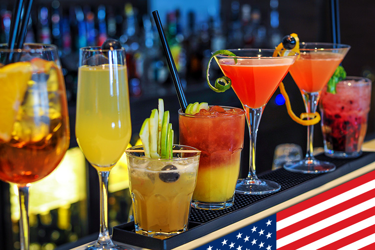 Most Popular Alcoholic Drinks in the USA